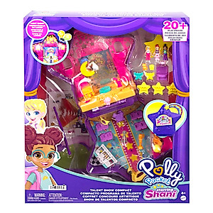 Polly Pocket - Star Concert, Playset Box with Accessories, Toy for Children 4+ Years, HGT17