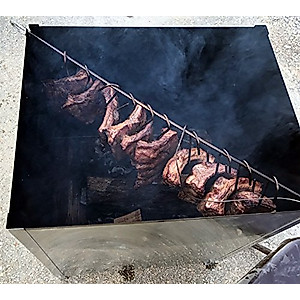 RiversEdge Products Stainless Meat Hooks, Smoker Hook, 5", 4 Pack