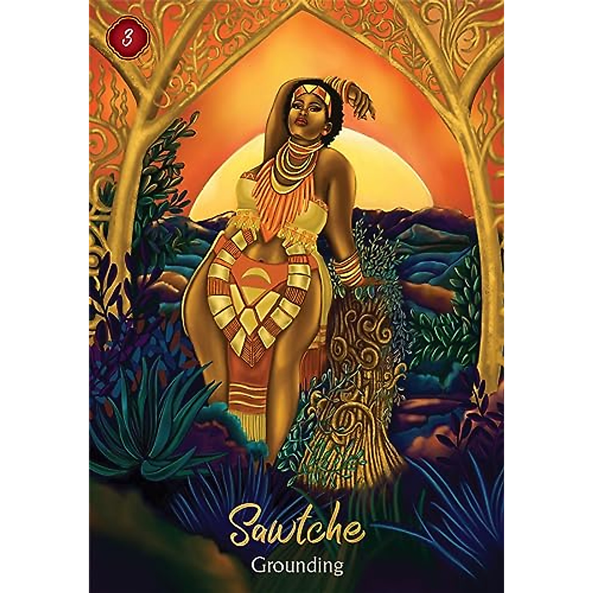 African Goddess Rising Oracle: A 44-Card Deck and Guidebook