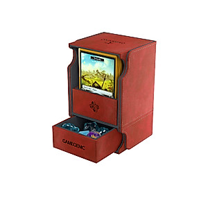 Gamegenic Deck Box: Watchtower Convertible Red (100ct)