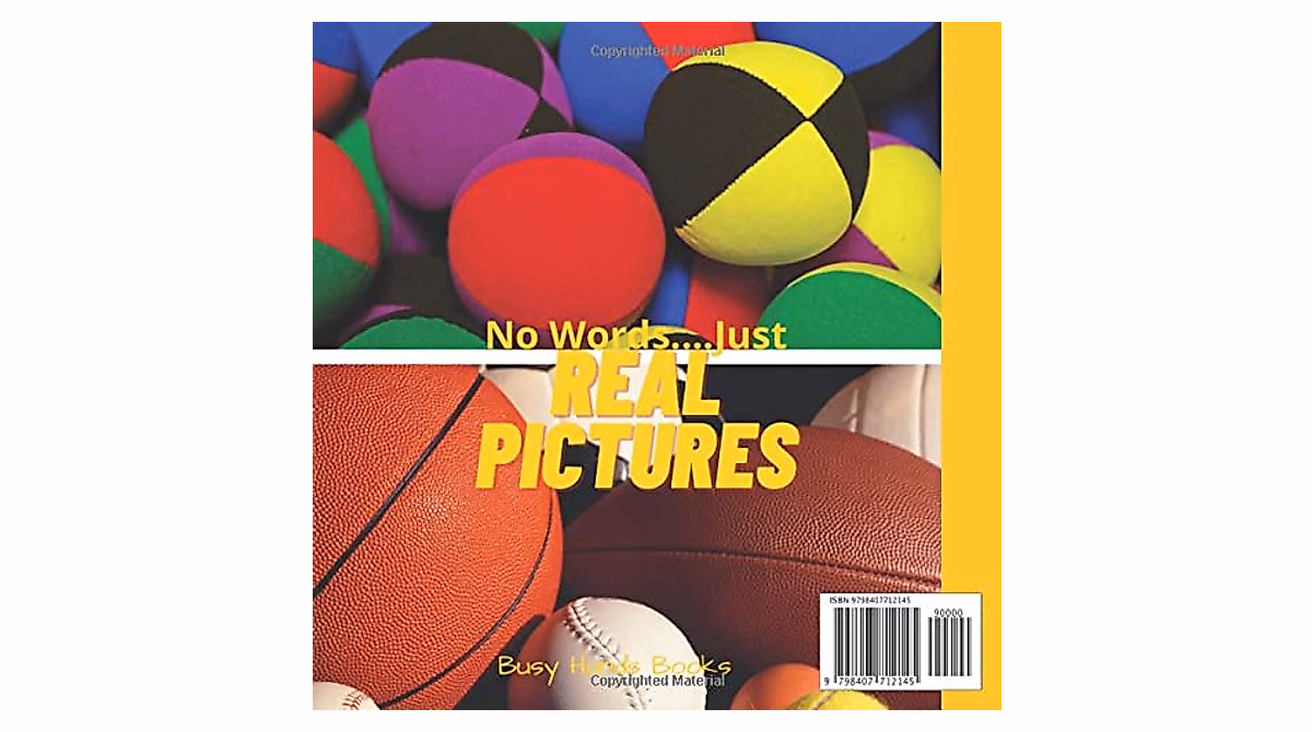 Toddler Books About Balls: Wordless Picture Books for Toddlers with ...