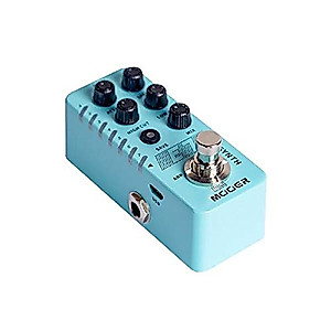 MOOER M702 E7 SYNTH MICRO FX PEDAL, 5.0 cm*10.0 cm*6.0 cm, Blue