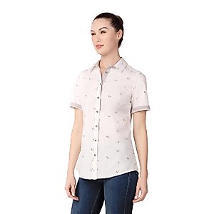 Chef Works Women's Omaha Shirt, White, X-Large