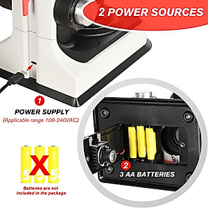 HSL Compound Trinocular Microscope Professional,40x-2500x Biological Microscopes for Adults Laboratory,Micro Scope microscopepio 1000x 400X LED WF10x and WF25x eyepieces Abbe Condenser