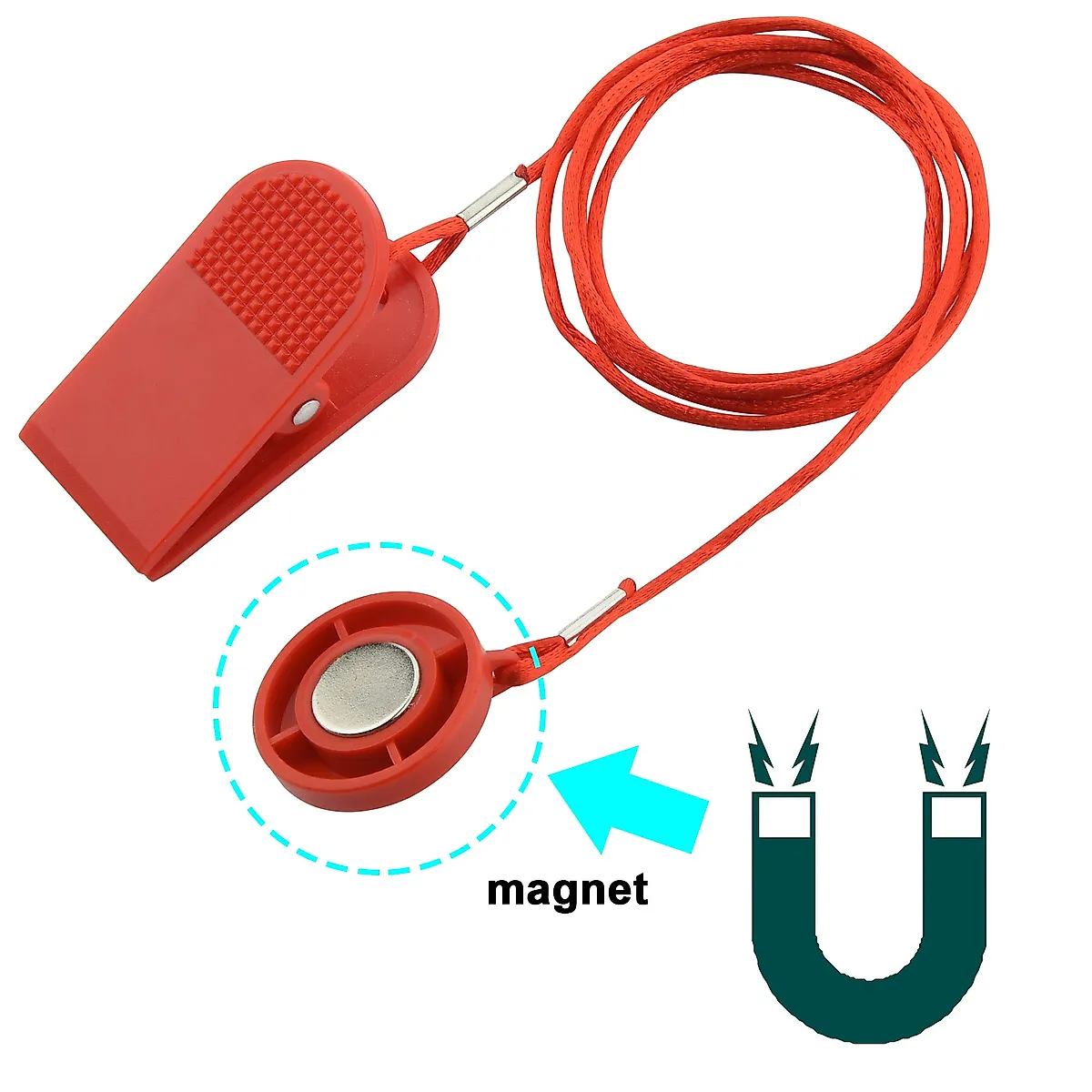 Cosmos Pack of 2 Treadmill Safety Key Universal Treadmill Key Replacement Security Lock Treadmill Replacement Key, 2 Assorted Sizes