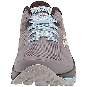 Saucony Women's Peregrine 11 Trail Running Shoe, Zinc/Sky/Loom, 8.5