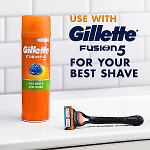 Gillette Fusion5 Ultra Sensitive Shave Gel, 7oz (Pack of 6)