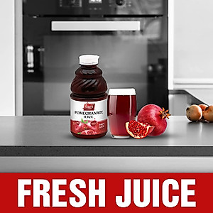 Lieber’s Pomegranate Juice – 32fl oz Pure and Natural Pomegranate Fruit Juice – No Added Sugar or Preservatives – Natural Juice Rich in Vitamin C and Antioxidants – Refreshing and Tasty