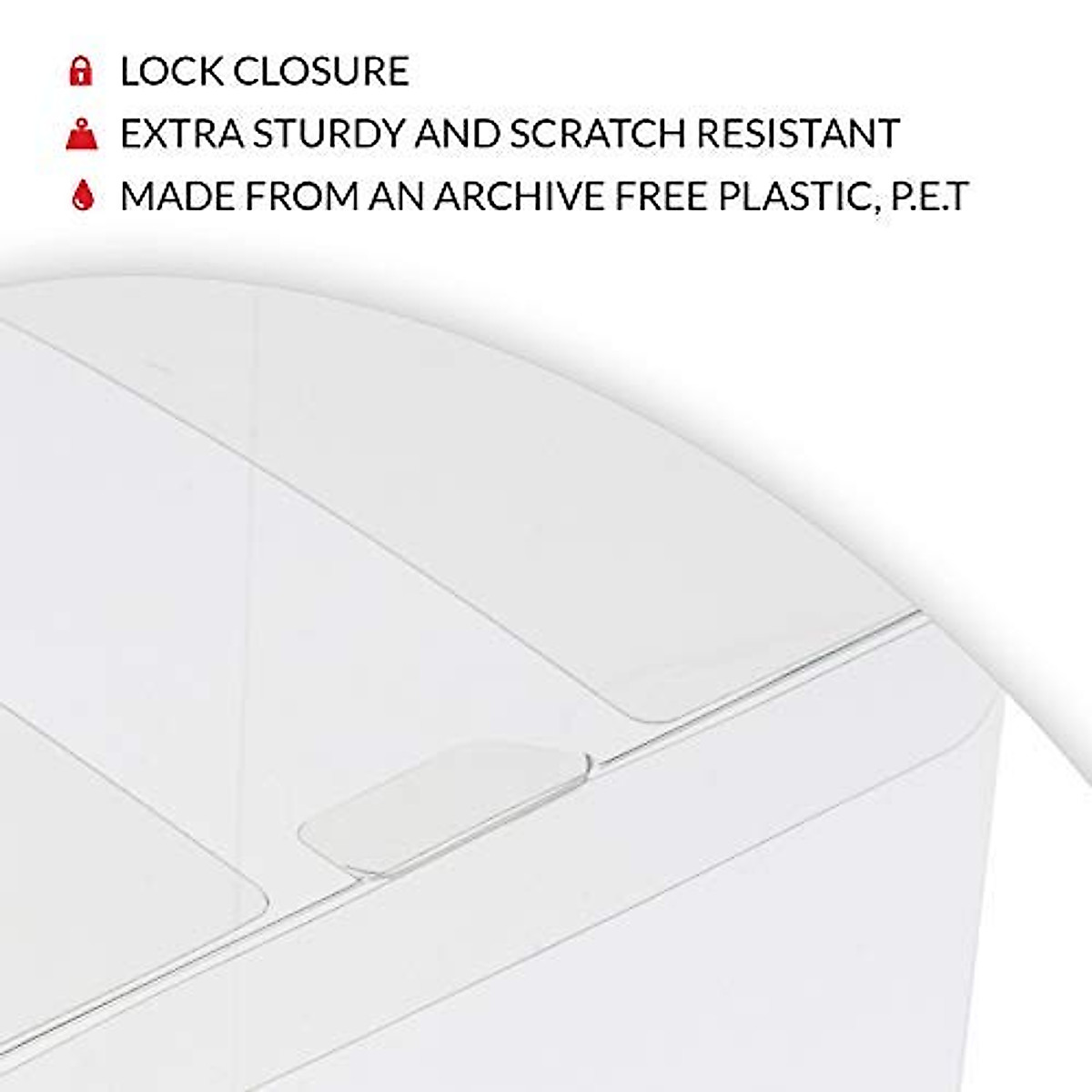 EVORETRO 25 Pieces Plastic Box Protector - compatible for N64 & SNES Sleeve Box Video Game Display Case - Super Nintendo Game Crystal Clear Scratch Resistant