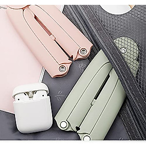 Travel Folding Hangers (3pcs), Portable Folding Clothes Hangers, Save Space and Easy to Carry