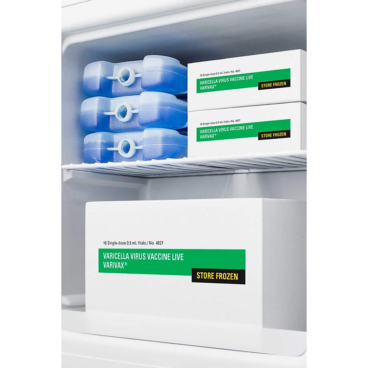 Summit Appliance Summit FS24LMED2 Accucold MED2 19 Inch Wide 1.4 Cu. Ft. Free Standing Medical Freezer with Digital Display and Door Lock