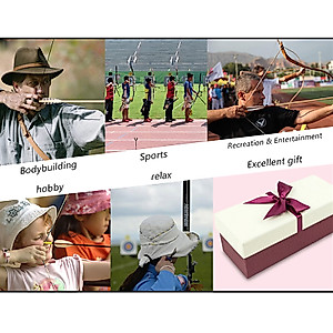 xxiaojun Compound Bow Aid Releaser and D Loop Rope，Adjustable Can Rotate 360° Thumb Release Bow Aluminum Alloy Aids，Archery Release Aids (4 Fingers-Bow Release -Black)