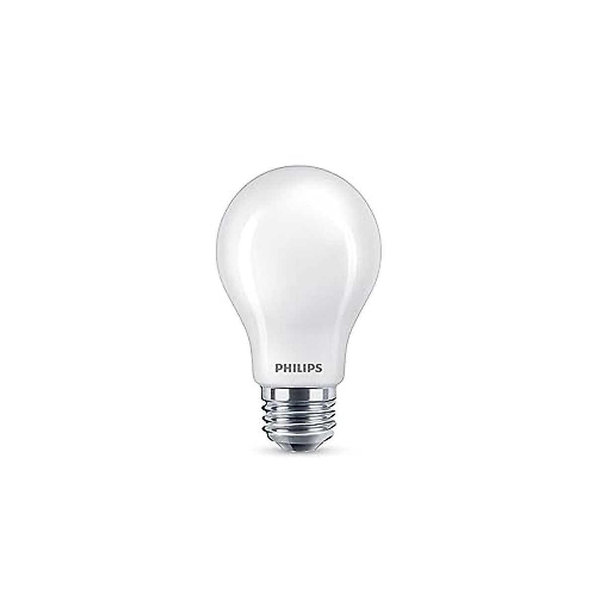 Philips LED Flicker-Free Frosted Dimmable A19 Light Bulb - EyeComfort Technology - 800 Lumen - Soft White (2700K) - 8W=60W - E26 Base - Title 20 Certified - Ultra Definition - Indoor - 8-Pack