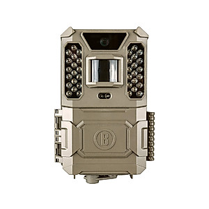 Bushnell Prime Low Glow Trail Camera - 24MP Image Quality, 1080p HD Video, Advanced Sensor Technology for Clear Nighttime Captures, Brown