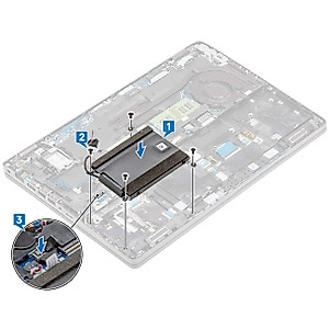 Deal4GO SATA Hard Drive Cable XY5F7 w/ 2.5" HDD Caddy Bracket ND8N9 for Dell Latitude 5500 5501 5502 5505 5510 5511 Precision 3540 3541 3542 3550 3551