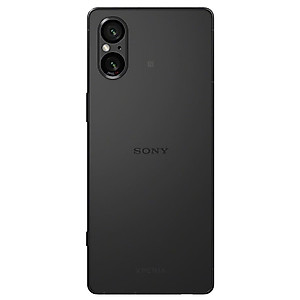 Sony Xperia 5 V 5G Dual XQ-DE72 256GB 8GB RAM Unlocked (GSM Only | No CDMA - not Compatible with Verizon/Sprint) Global, Mobile Cell Phone - Black