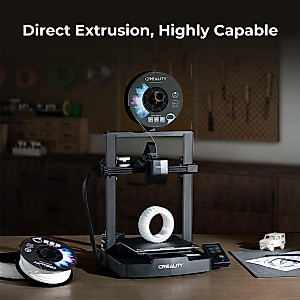 Official Creality Ender 3 V3 SE 3D Printer Max 250mm/s Printing Speed Upgraded Ender 3 with Sprite Direct Extruder CR Touch Auto Leveling Dual Z-axis & Y-axis Print Size 8.66x8.66x9.84 Inch