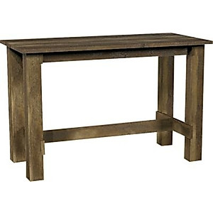Sauder Boone Mountain Counter Height Dining Table, Craftsman Oak finish