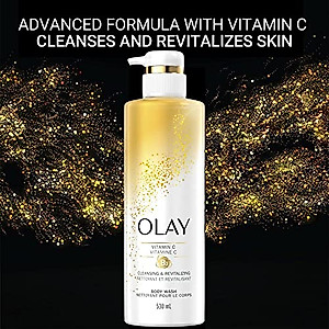 Olay Olay cleansing & nourishing body wash with vitamin b3 and vitamin c 20 fl oz Pack of 4