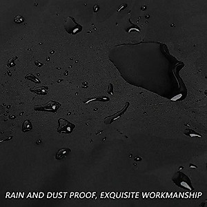 NewSoul Patio Heater Cover, Waterproof Heavy Duty Oxford Fabrics Garden Outdoor Pyramid Heater Furniture Protector Cover, 87x21x24inch