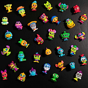 Just Play Disney Doorables Neon Glow Peek, Kids Toys for Ages 5 Up