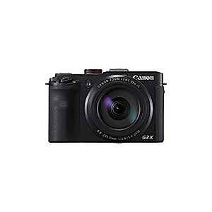Canon PowerShot G3 X Digital Camera w/ 1-Inch Sensor and 25x Optical Zoom - Wi-Fi & NFC Enabled (Black)