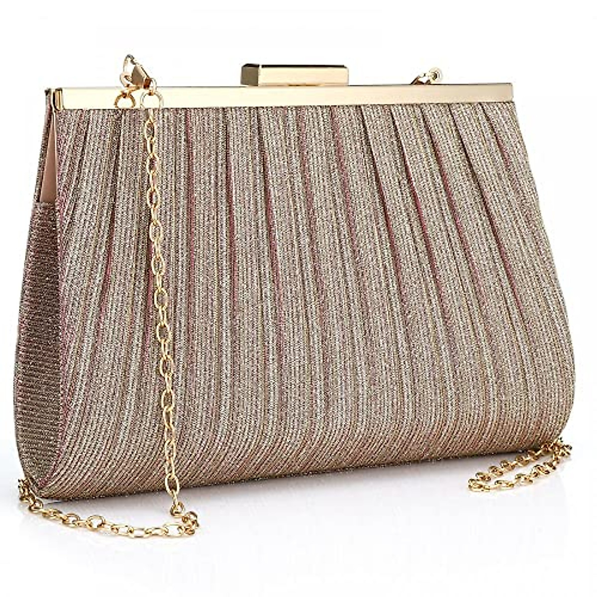 jessie Handbags for Women, Shoulder Bag Top Handle Crossbody Chain Evening Bag Fashion Purse Elegant for Party Prom Gift (3)