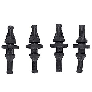 32 PCS Rubber Anti Vibration Mount Screw Pin Rivet for PC Case Fans Anti Vibration - (Size: Other/Other/Black) SCRW-074618