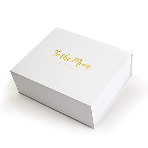 JumpOff Jo - Baby Gift Set with 100% Cotton Crib Sheet, Minky Security Blanket Lovey, and Monthly Milestone Photo Cards, Includes Gift Box - Mama Bear Blue