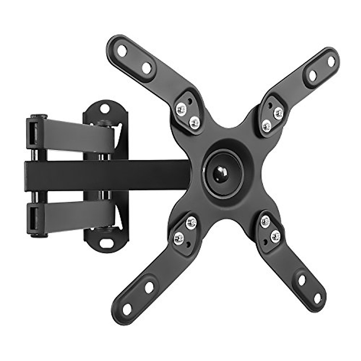 Mount-It! TV Wall Mount Monitor Bracket with Full Motion Articulating Tilt Arm, 15" Extension Arm Fits 17 19 20 22 23 24 26 27 28 29 30 32 35 37 39 42 47 LCD LED Displays up to VESA 200x200