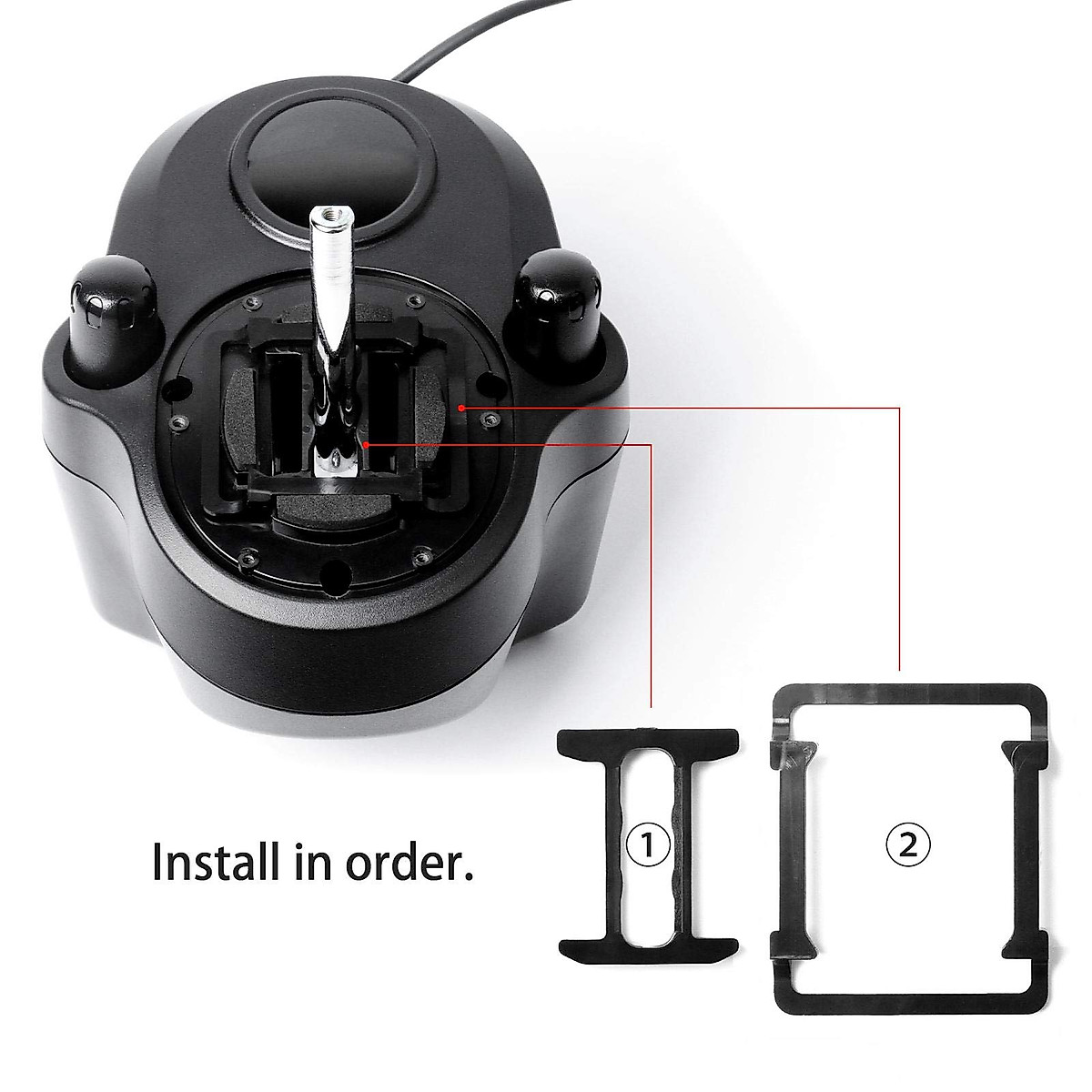 Gear Shifter Adapter Pad Modification Set for Logitech G27 G29 G25 G920 Accessories