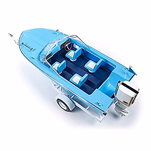 C.P.M. Round2 MPC 883/12 Vintage Hydro-Vee Power Boat Plastic Kit 1:18 Scale 10.5 inches