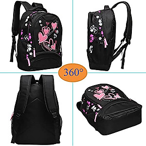 AMYATLIY Teenage School Backpack Large Capacity Primary School Rucksack Bag Casual Daypack for Kids
