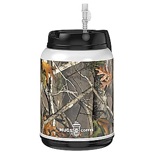 Mugs N Coffee 64 oz NextCamo Mug with Reusable Straw - BPA Free - Made in the USA