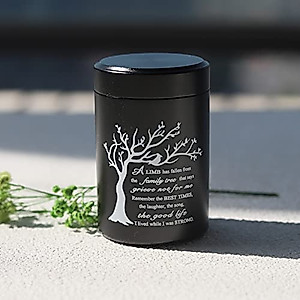 Small Urns for Ashes - Set of 4，2.7 inch High Aluminium Mini Urns, Cremation Urns for Human/Pet Ashes, Ashes Holder, Small Keepsake urns-My Mind Still Talks to You
