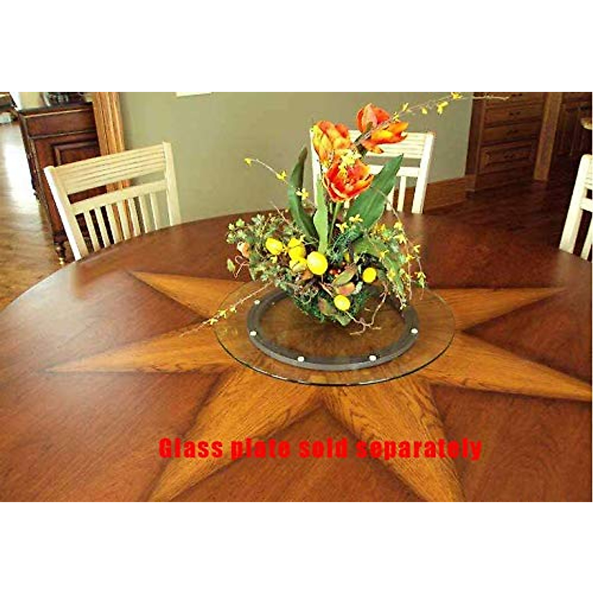 HLMOptimo Lazy Susan Bearing 14 inch Aluminum Turntable Ball Bearing, Heavy Duty Turner Bearing Silent Turntable Bearing Swivel Turntable Bearing 8/10/12/14 inch (14 inch)