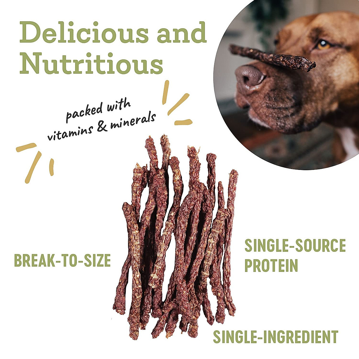Farm Hounds - Chicken Gizzards - Premium Natural Chicken Jerky For Dogs - From 100% Humanely Raised Chicken - Break-To-Size - Great For Training & Treats - No Added Fillers - Made in USA - 4oz -1 Pack