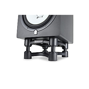 IsoAcoustics Iso-Stand Series Speaker Isolation Stands with Height & Tilt Adjustment: Iso-200 (7.8” x 10”) Pair