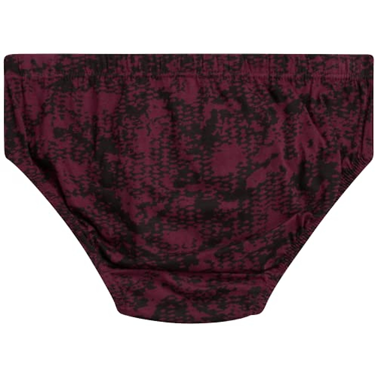 Van Heusen Men's Underwear - Low Rise Briefs with Contour Pouch (10 Pack), Size Large, Black/Grey/Maroon Print/Charcoal