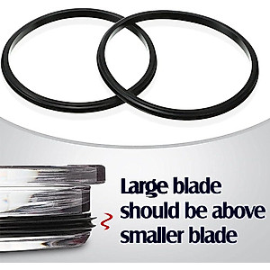 4Pcs Black Replacement Gasket for Contigo Snapseal Byron Travel Mug 16oz & 20oz, Silicone Lid Seal Leak-Proof for Contigo Coffee Travel Tumbler Glassware and Drinkware