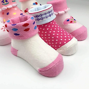 WAFUNNE Baby Boy Girl Socks Wholesale 20 Pairs Baby Socks Cotton Girl 0-12 months