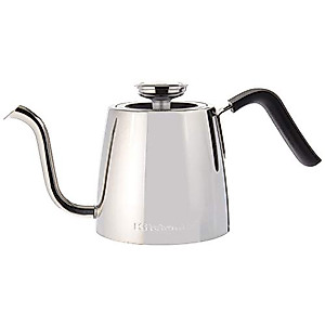KitchenAid Precision Gooseneck Stovetop Kettle, 1 Liter, Stainless Steel