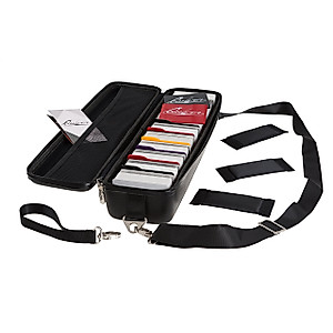 Quiver Time Card Case Dividers & Separators (7-Piece Set) Game Organizers - Ideal for Tabletop Gaming, Trading, Figures, Dice, Accessories - Use with Card Storage Boxes (Red & Black, Accessories)