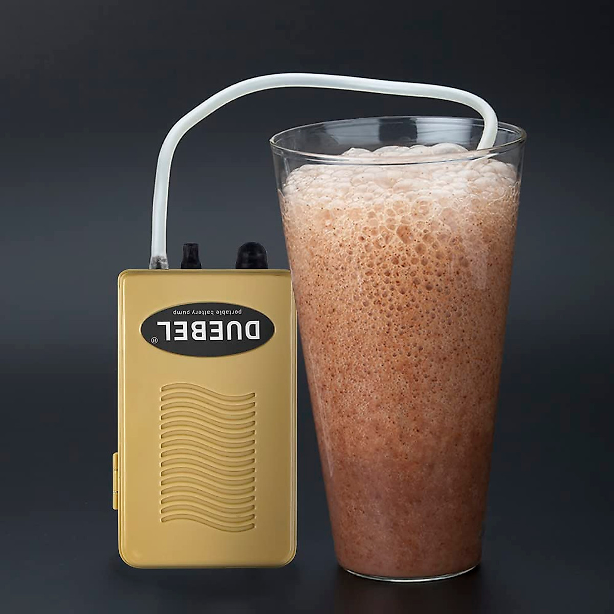 DUEBEL Molecular Gastronomy Foam Generator, Portable Foam Generating Kit (Powered by Dry Battery), Creative Chef Cooking Tool