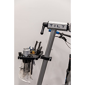 Tilt Industries Tool Tray - Universal Fit Bicycle Repair Stand Tool Tray, Adjustable Work Tray - Attaches to Any Repair Stand