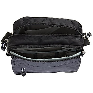 Derek Alexander Ns Top Zip Shoulder Bag, Black, One Size