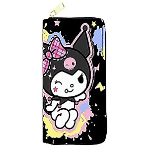 Anime Wallet Cute Purse Men Women Wallet Girls Wallet Leather Cartoon Wallet (ku Wallet B)¡­