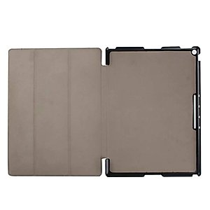 Zrengp Tablet Smart Cover for Google Pixel C 2015 Release 10.2 inch, Ultra Thin Slim Folio Stand Lightweight with Auto Sleep/Wake Up Function Leather Case for Google Pixel C 10.2" (Black)