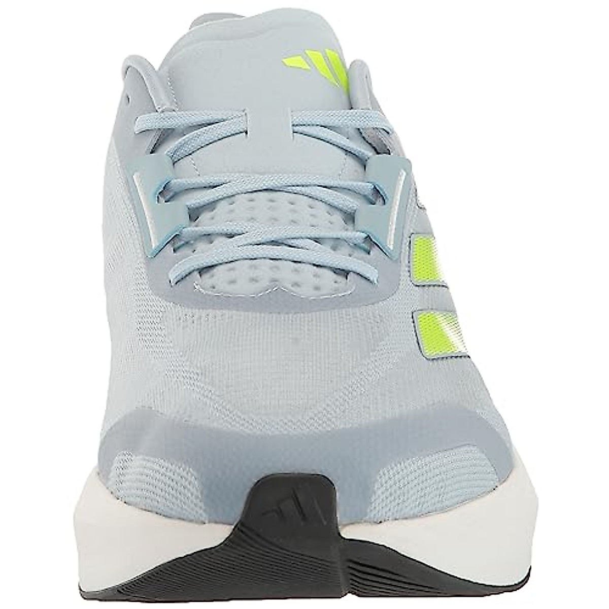 adidas Men's Duramo Speed Sneaker, Wonder Blue/Lucid Lemon/White, 11