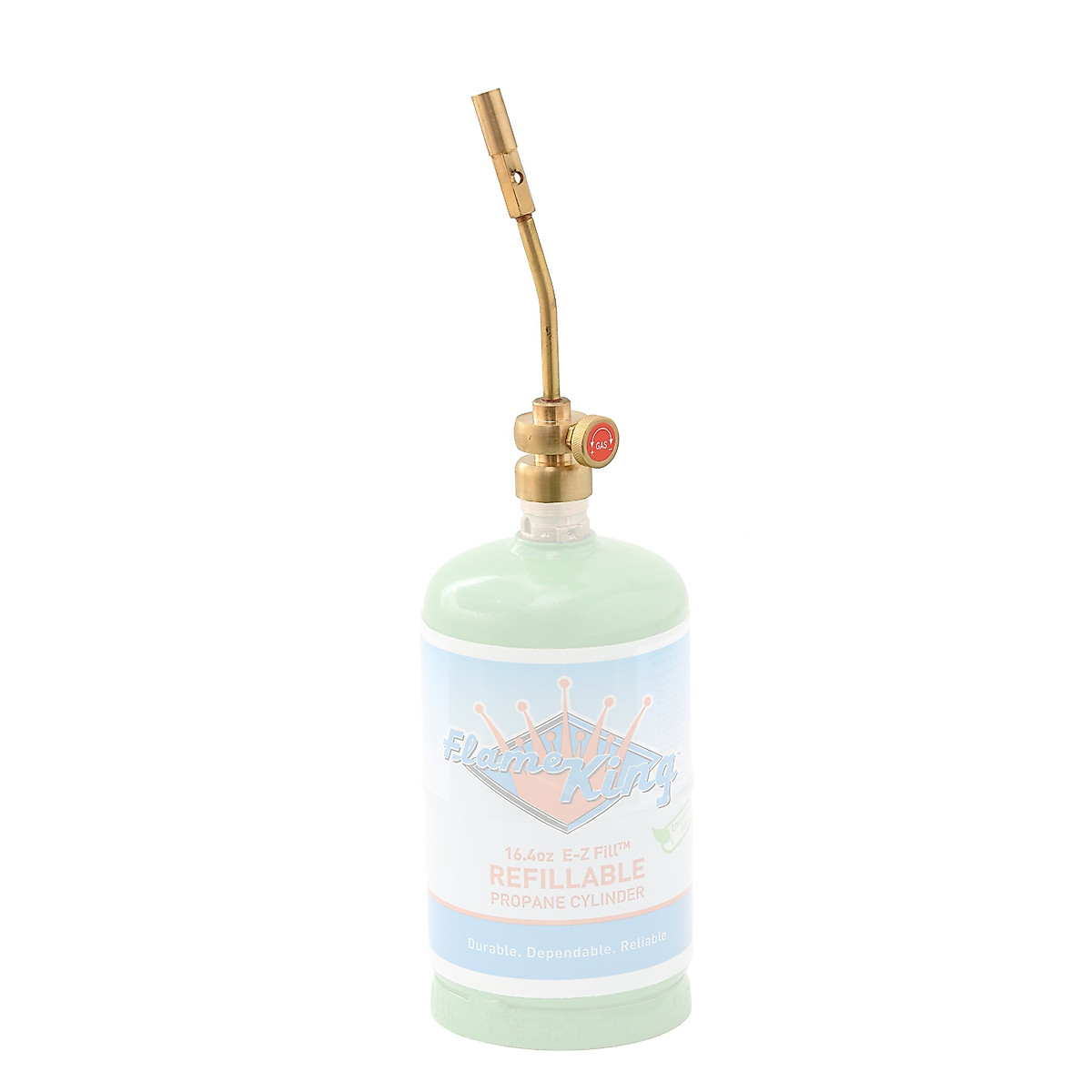 Flame King YSNAX1-001 Multi-Purpose Pencil Propane Torch Head for Charcoal & Fire Pit Lighting, Searing Meat, Crafts and Hobbies